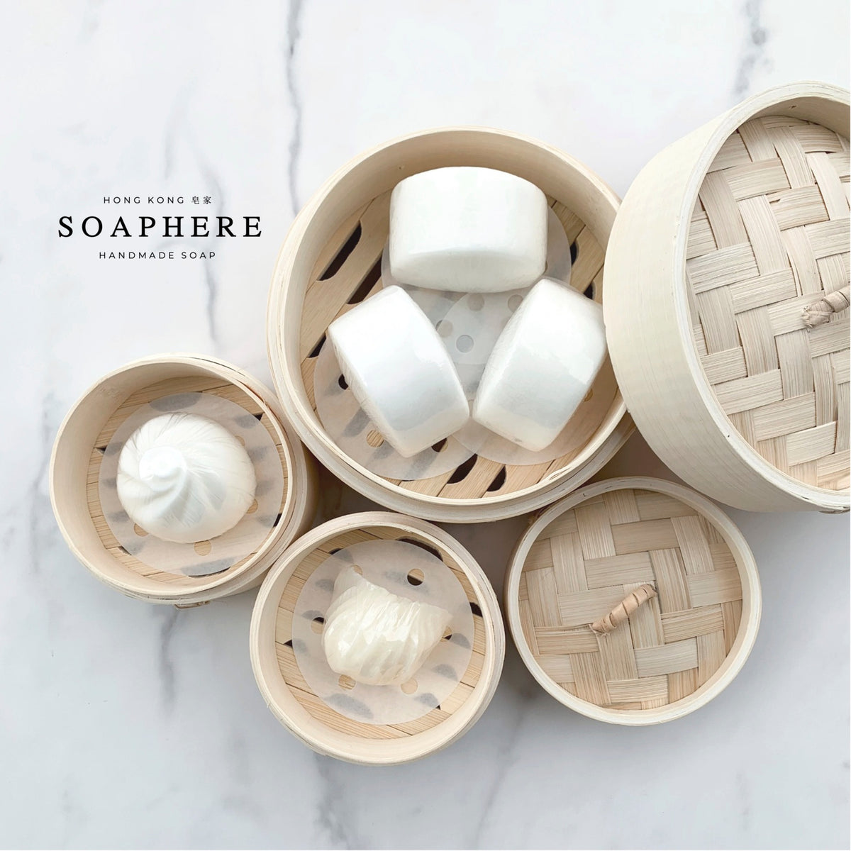 Handmade Soap - Dim Sum by Soaphere – Goods of Desire