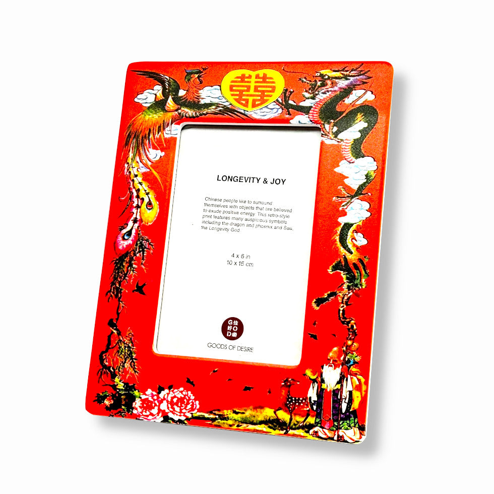 Longevity & Joy Ceramic Photo Frame – Goods of Desire