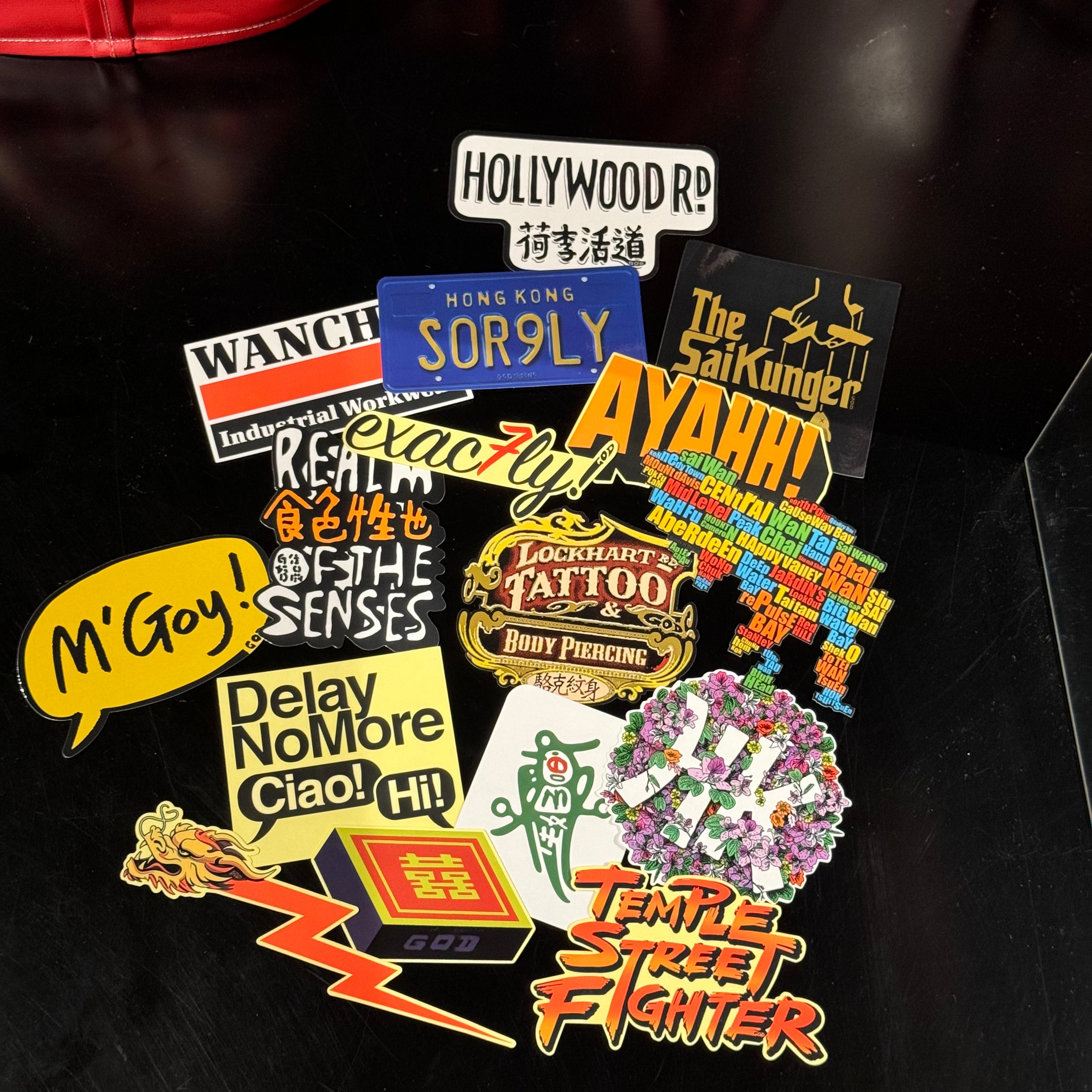 GOD Stickers Pack (M'Goy!) – Goods of Desire