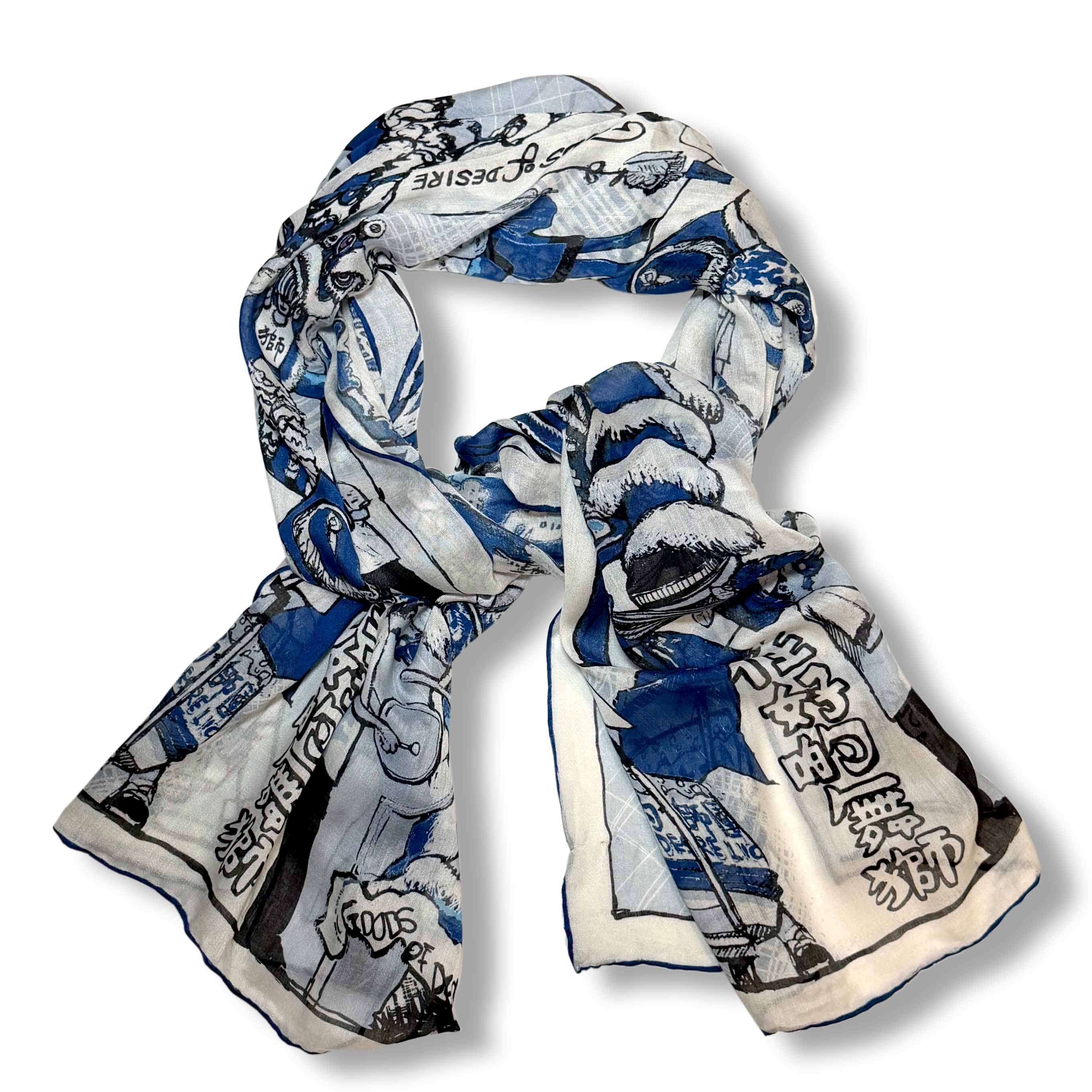 Lion Dance Modal Scarf – Goods of Desire