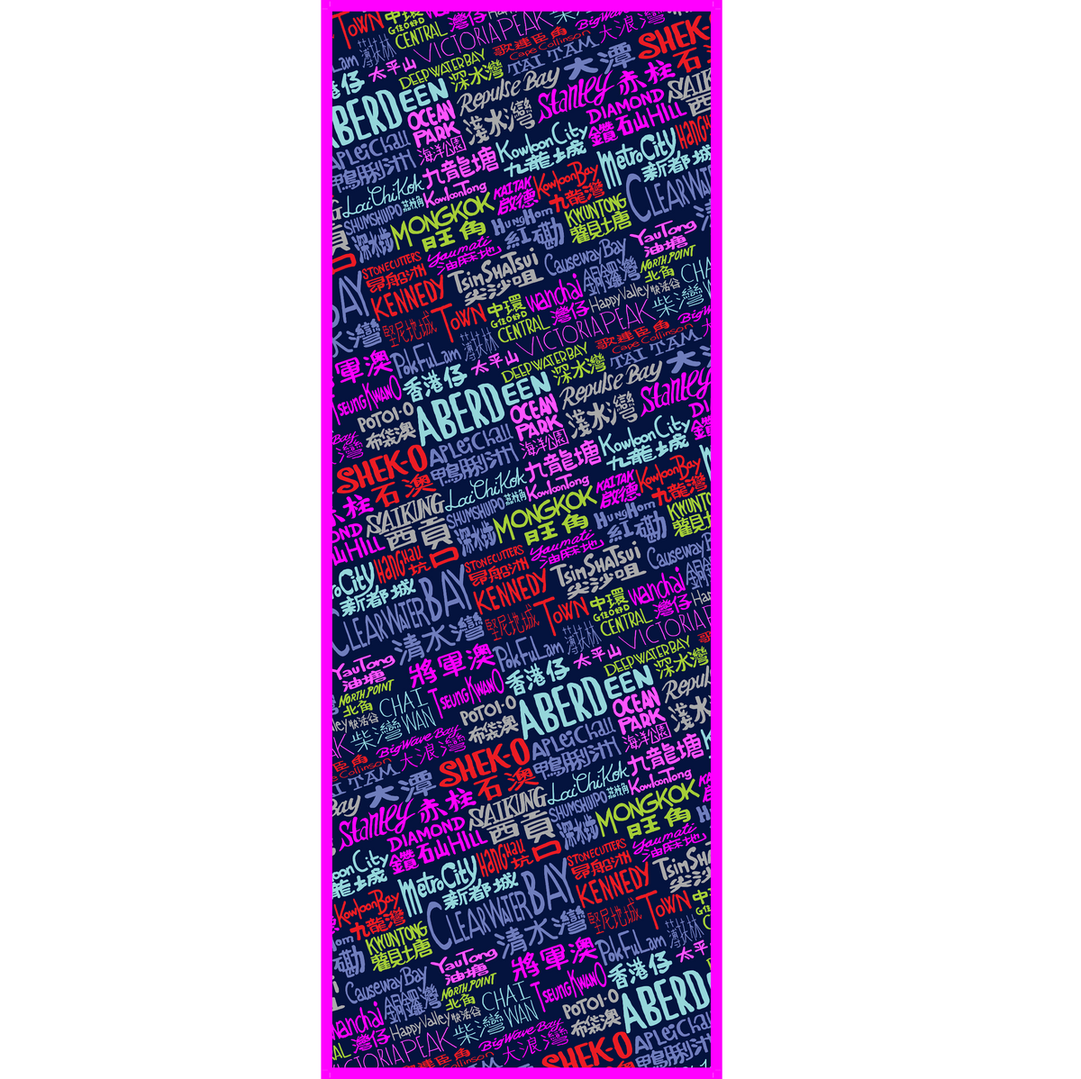 District Names Bold Scarf – Goods of Desire