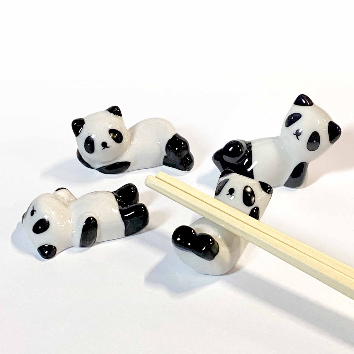Panda Chopstick Rest, Set of 4 – Goods of Desire