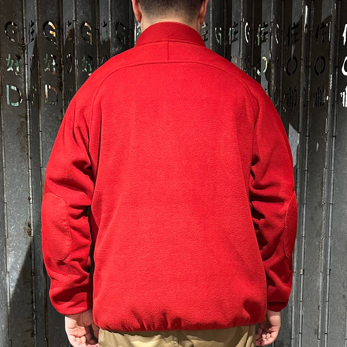 Knot Button Fleece Jacket, Red – Goods of Desire