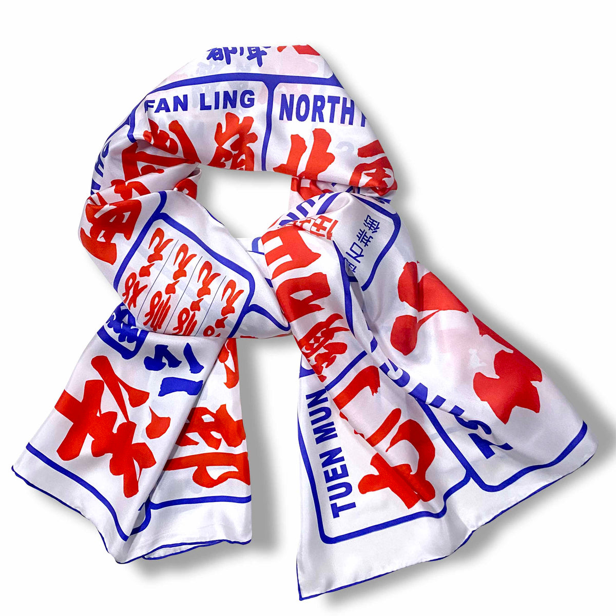 Minibus Signs Silk Scarf – Goods of Desire