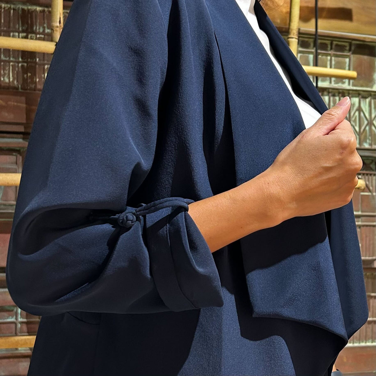 Silk Lightweight Cardigan, Midnight Blue – Goods of Desire