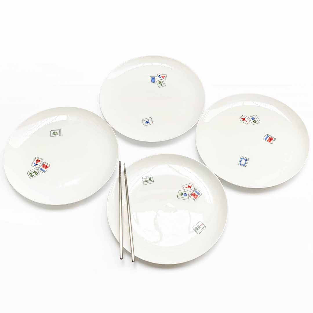 Mahjong Dinner Plate Set | Goods Of Desire – Goods of Desire