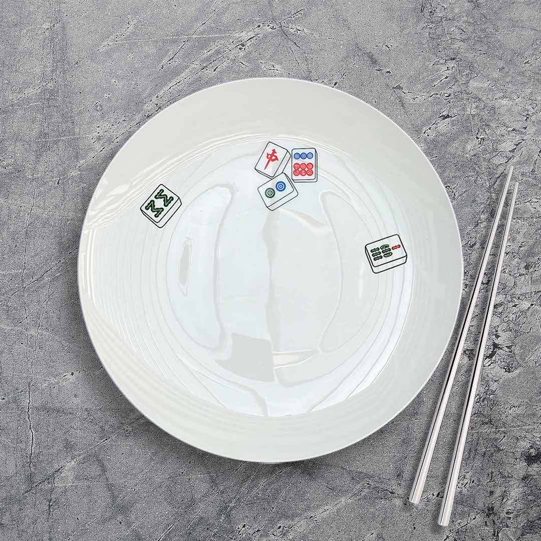 Mahjong Dinner Plate Set | Goods Of Desire – Goods of Desire